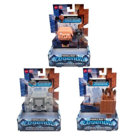 Mattel Minecraft Legends Assorted Toys, 5PK MTTGYR78 | Zoro