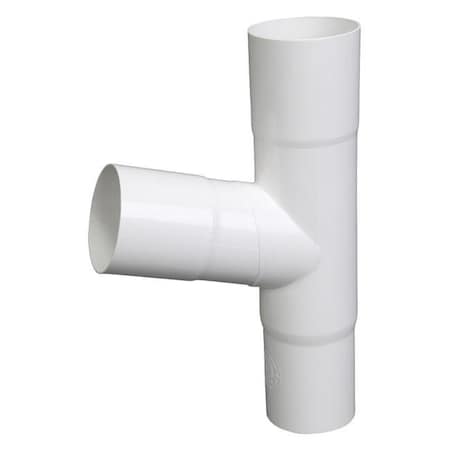 Plastmo Plastmo 5005412 Classic 8 x 12 in. White Vinyl Downspout ...