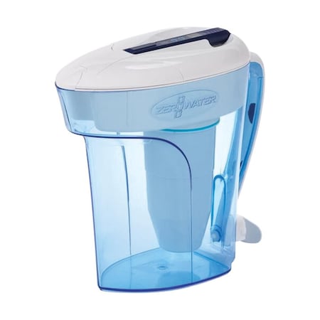 Zerowater Ready-Pour 96 oz Blue Water Filtration Pitcher ZE5766 | Zoro