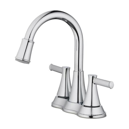 Oakbrook Collection Doria Two Handle LED Lavatory Pop-Up Faucet, 4 in ...