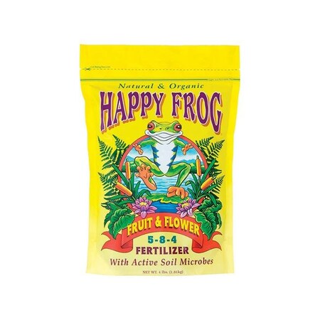 Foxfarm Foxfarm 7739329 Happy Frog Fruit & Flower Organic Fertilizer; 4 ...