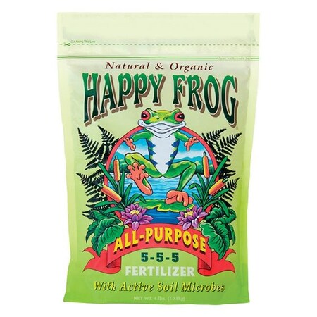 Foxfarm Foxfarm 7739352 Happy Frog All Purpose Organic Fertilizer; 4 ...