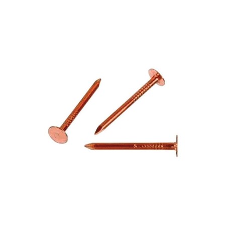Vortex 6D 2 in. Slate Copper Nail Flat Head Plain Shank, 1 lbs ...