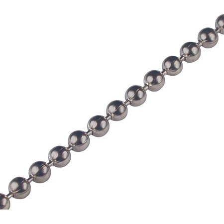 Hillman Metal Silver Beaded Chain - 100 per Pack 5967310 | Zoro