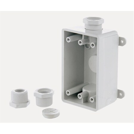Happylight Electrical Box, Outlet Box Type, 1 Gang, Plastic ...