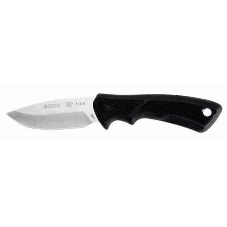 Buck Knives 7.5 in. 684 Bucklite Max II Black 420 HC Stainless Steel ...