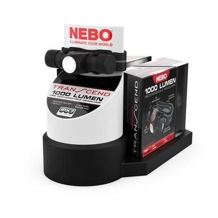 Nebo Nebo 3004861 Transcend Black LED Head Lamp Display 3004861 | Zoro