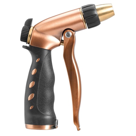 Orbit Adjustable Fan & Jet Brass & Zinc Hose Nozzle, Copper 7015355 | Zoro