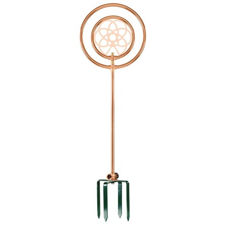 Piazza 700 sq. ft. Metal Spike Base Rotating Sprinkler PI2515176 | Zoro