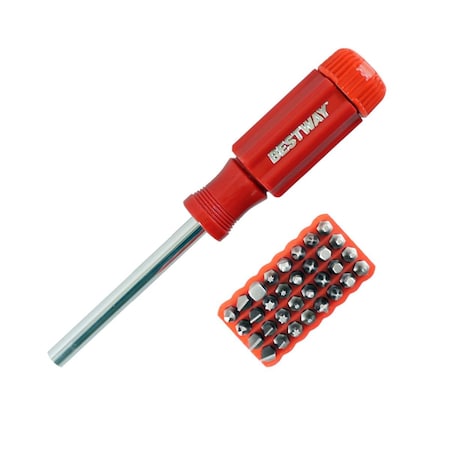 Mayhew Bestway Magnum Screwdriver Set, 32 Piece 2004701 | Zoro