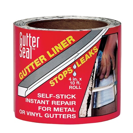 Dendesigns GL410 4 in. x 10 ft. Gutter Seal Liner DE1682311 | Zoro
