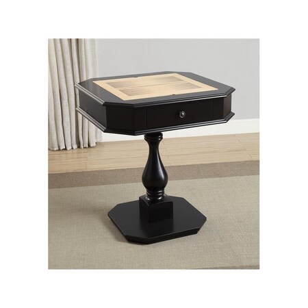Acme Bishop Game Table, Black 82846 | Zoro