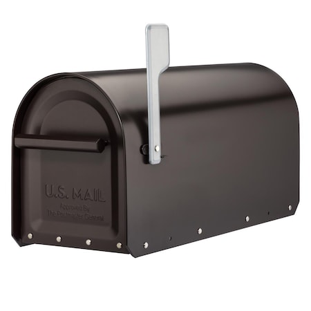 Architectural Mailboxes Sequoia Heavy-Duty Post Mount Mailbox - Rubbed ...