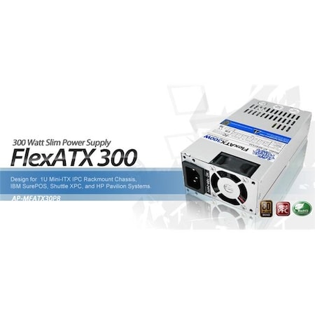 Athena Power Athena Computer Power AP-MFATX30P8 Athena 300W Flex ATX ...