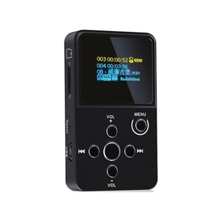 Xduoo XDuoo XDU-X2 0.96 in. LED Micro Sand Disk Media Player - Black ...