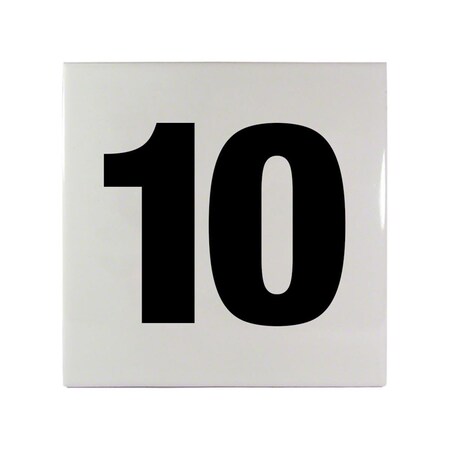 Hard Top 6 in. Smooth Ceramic Tile - No. 10 HA972223 | Zoro