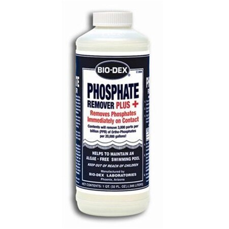 Bio-Dex Laboratories 1 qt Plus Bio-Dex Phosphate Remover PHOSQTEACH | Zoro