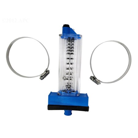 Newalthlete 30 to 150 GPM 2 in. PVC Pipe Top Mount Flowmeter NE3330365 ...