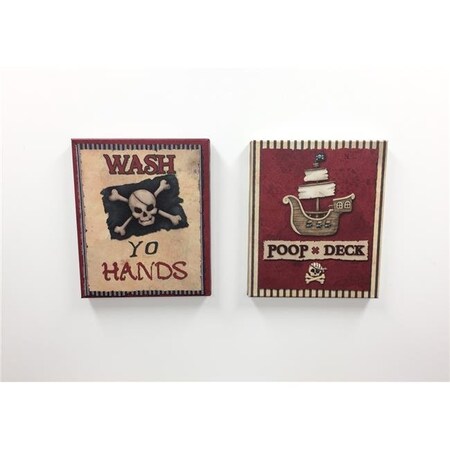 Borders Unlimited Borders Unlimited 90003 Pirates Treasure Canvas Wall ...