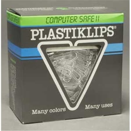 Plastiklips Plastiklips Paper Clips Medium Size 500 CLEAR (LP-0316) LP ...