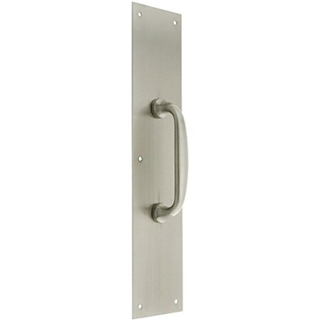 Brass Accents 4 x 16 in. Push Plate with Pull, Oil Rubbed Bronze A07 ...