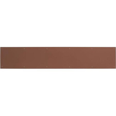 Camp Usa 6 x 28 in. Kick Plate - Screw Mount, Copper Metal CA2818939 | Zoro