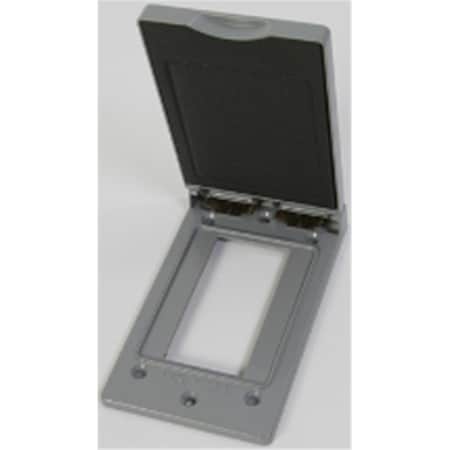 Greenfield Electrical Box Cover, 1 Gang, GFCI Cover CGFIVPS | Zoro