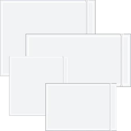 Officespace 6 x 9 in. 2 Mil Poly Resealable Clear Face Document ...