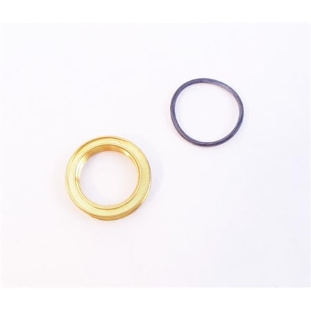 Pctel Maxrad BNUT Brass Nut O Ring for M Series 0.75 in. Mounts BNUT | Zoro