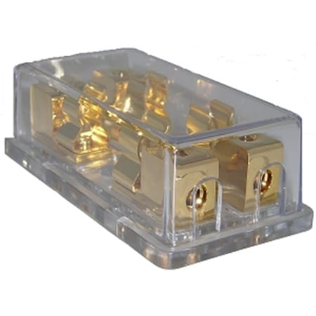 Shockwave 4 Position 8 Gauge AGU Tereo Fuse Block SH2826027 | Zoro