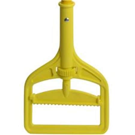 Defenseguard Night Stick Stirrup Mop Handle, Yellow DE2099664 | Zoro