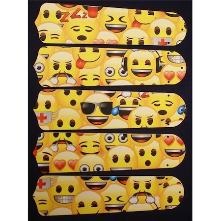 Ceiling Fan Designers Ceiling Fan Designers 52SET-KIDS-EMOJI 52 in. New ...