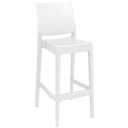 Fine-Line Maya Resin Counter Stool White - set of 2 FI2848033 | Zoro