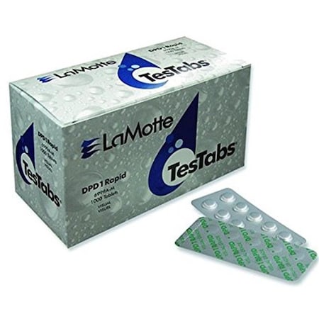 Lamotte Lamotte DPD1 TesTabs Chlorine - 1 Tablet DPD1 | Zoro