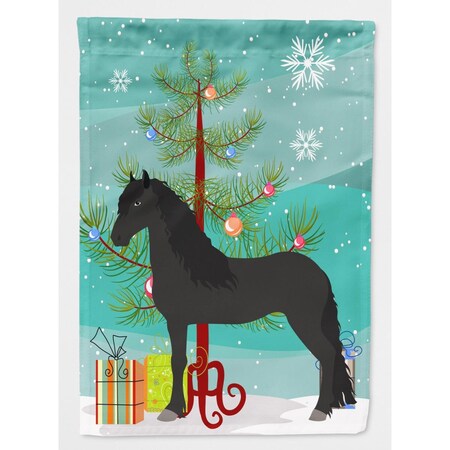 Patioplus Friesian Horse Christmas Flag - Canvas House Size PA2874234 ...