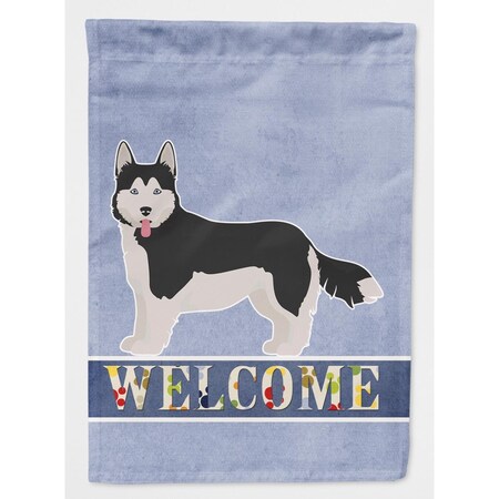 Patioplus Corgi Husky Mix No.2 Welcome Flag Canvas House Size PA3387287 ...