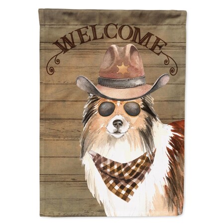 Patioplus 11 x 0.01 x 15 in. Sheltie Shetland Sheepdog No.2 Country Dog ...