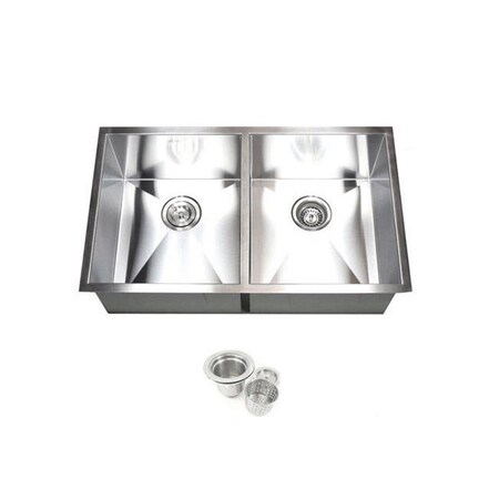 Contempo Living 25 in Deep TopMount DropIn Stainless Steel Bowl Kitchen ...