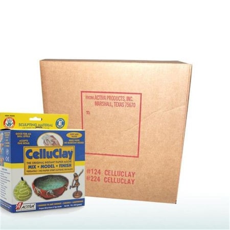 Celluclay CelluClay 224 Activa 24 lbs Sculpting Paper Mache; White 224 ...