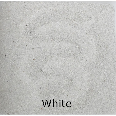 Scenic Sand 25 lbs Activa Bag of Bulk Colored Sand, White SC81456 | Zoro