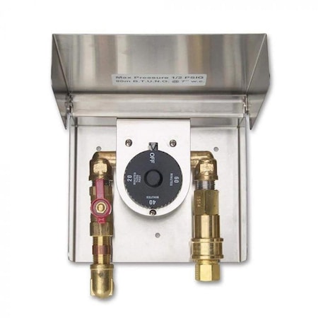 Fire Magic Gas Connection Box with 1 Hour Timer & Quick Disconnect 5520 ...