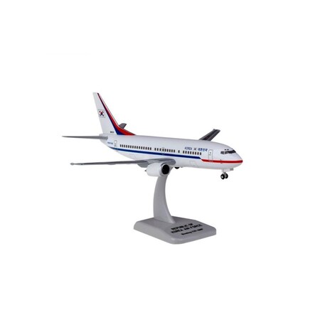 Yendo 1-200 Scale Korean Air Force 737-300 W-Gear 85101 Model Airplane ...