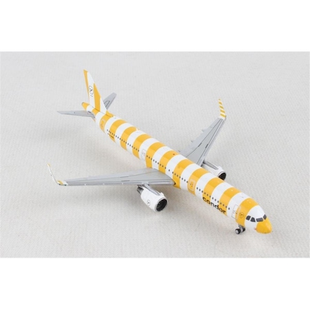 Toyopia 1-400 Scale Registration No.D-AIAD Condor A321 Yellow Stripes ...