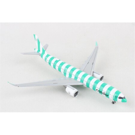 Thinkandplay 1-400 Scale Green Stripes Condor Model Plane for A330 ...