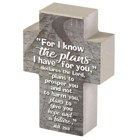 Dicksons CROSS FOR I KNOW THE PLANS TABLETOP TPLKC34-58 | Zoro