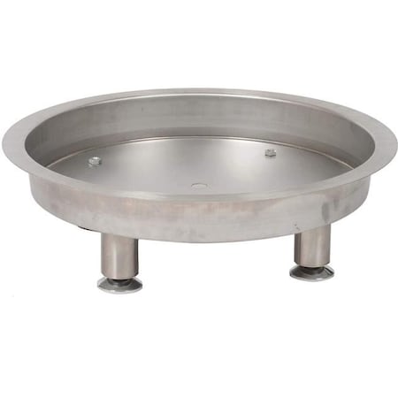 Dagan RB-19 Fire Bowl; Stainless Steel RB-19 | Zoro