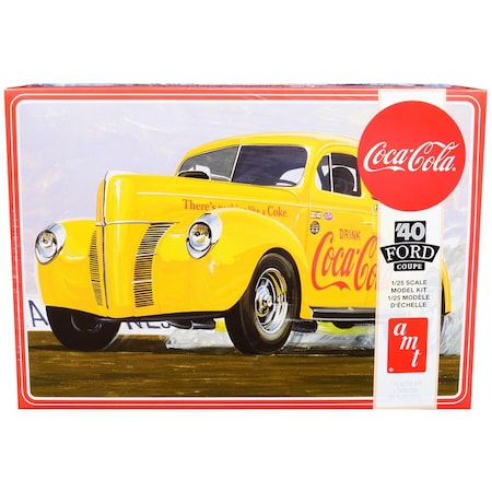 Amt 1346M 1940 Ford Coupe Coca Cola Plastic Model Kit AMT1346M | Zoro