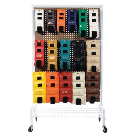 The Cuff Deluxe Ankle & Wrist Weight with Rack - 32 Piece 240240 | Zoro