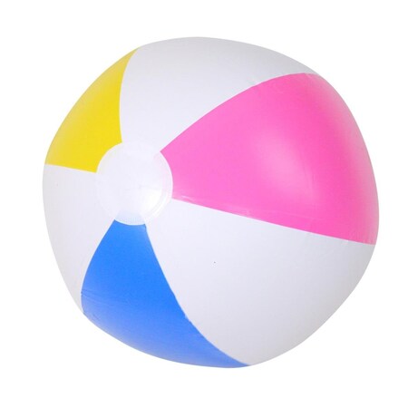 Pool Central 16 in. Inflatable 6-Panel Beach Ball Swimming Pool Toy ...