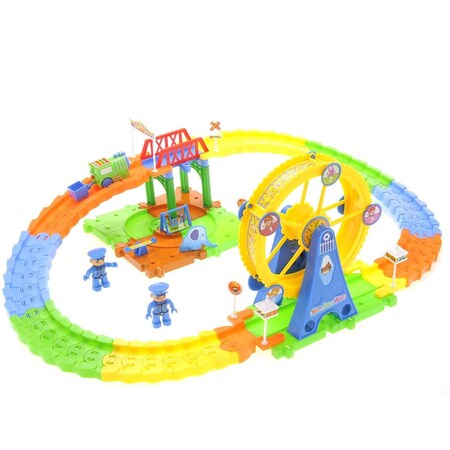 Strategy Agon Adventure Park Train Set - 72 Piece ST3495054 | Zoro